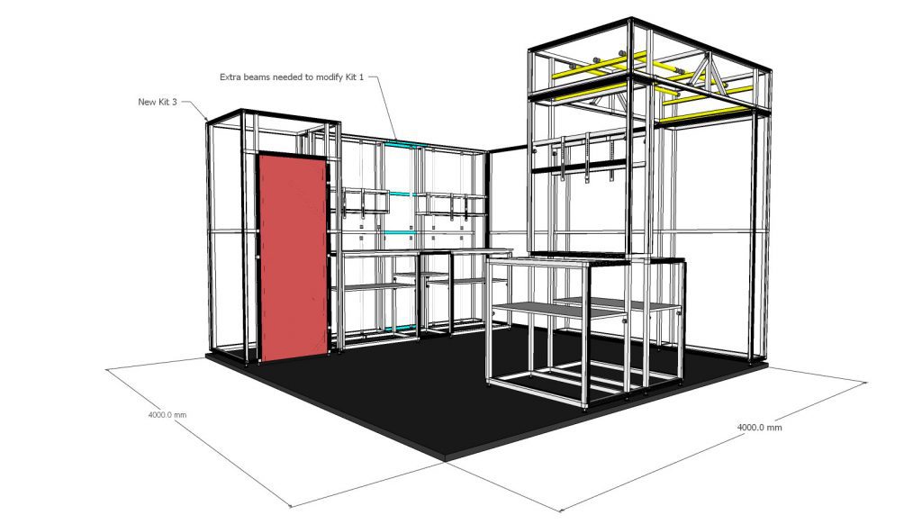 Modular Exhibition Stands | FREE 3D CAD | 5 Studio UK
